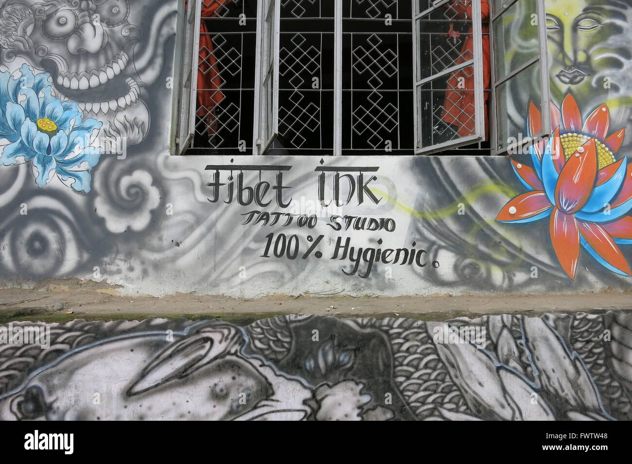 Brick Wall Tattoos Graffiti