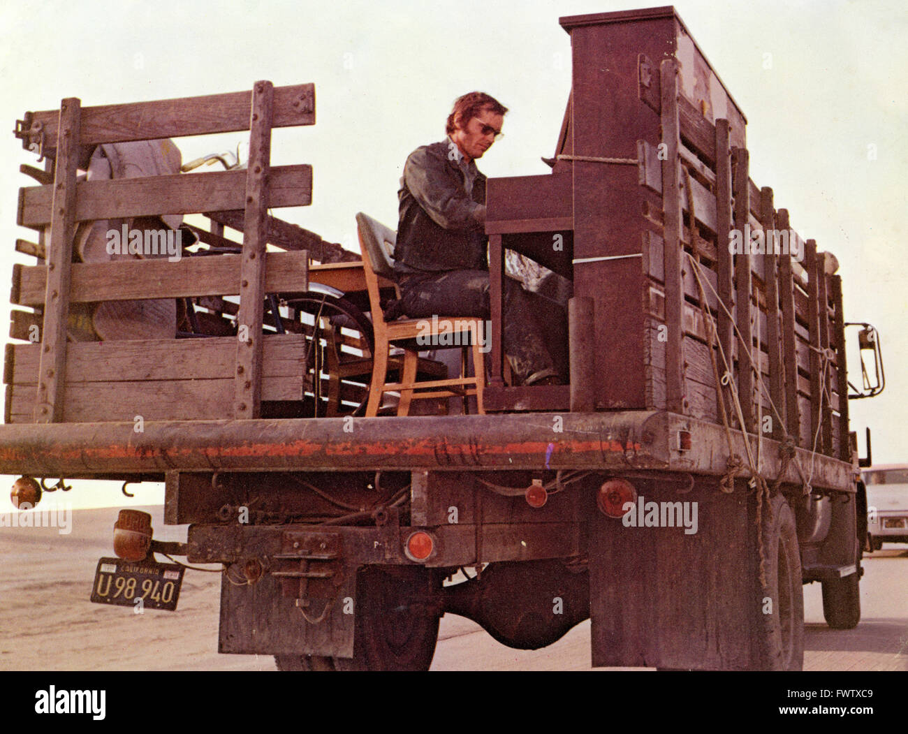 Jack Nicholson in Five Easy Pieces movie, USA 1970 Stock Photo - Alamy