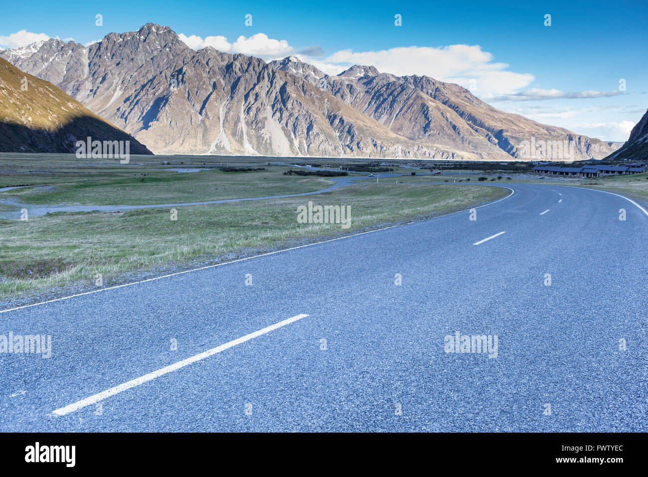 road in New Zealand Stock Photo - Alamy