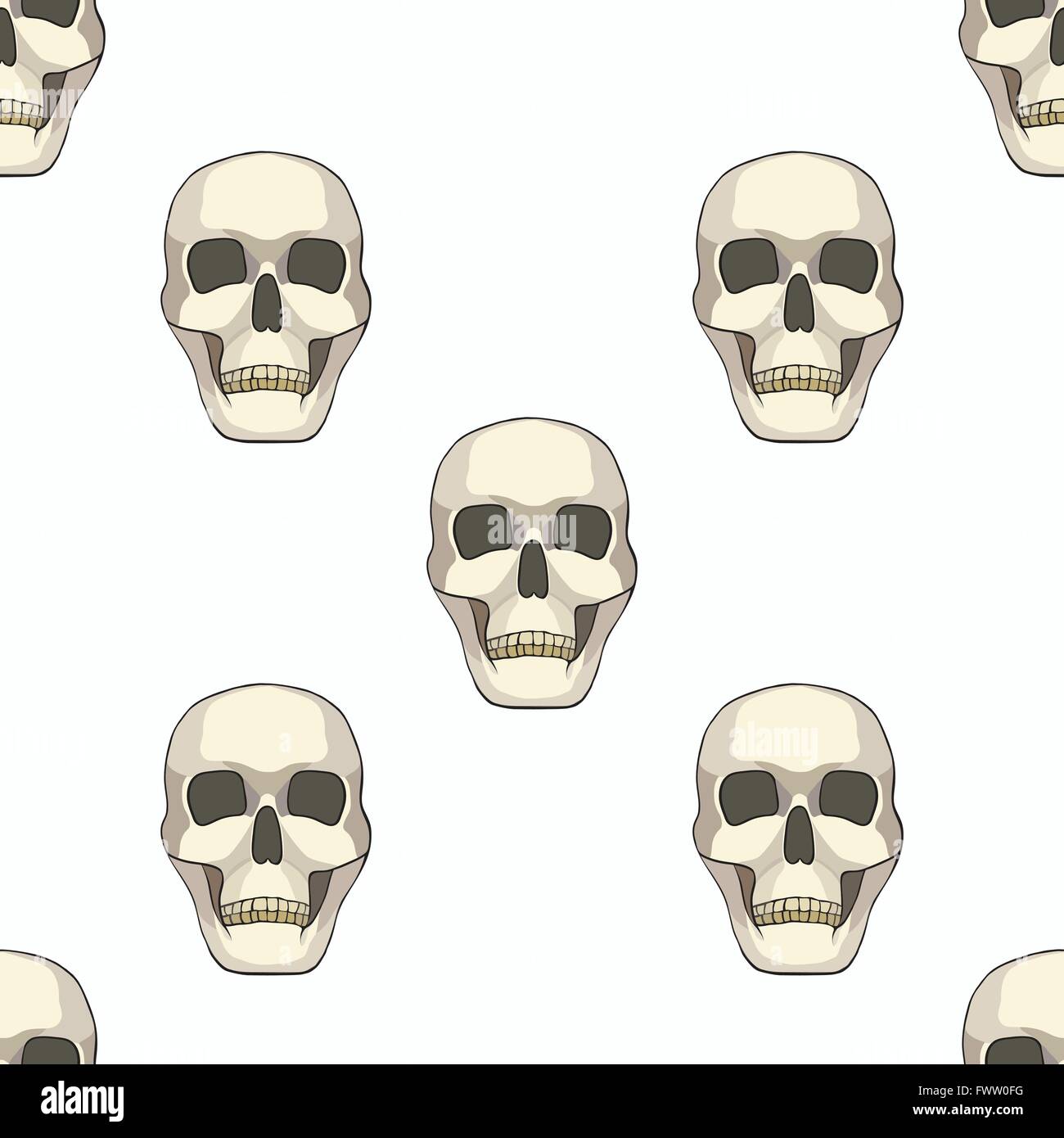Skull pattern hi-res stock photography and images - Alamy
