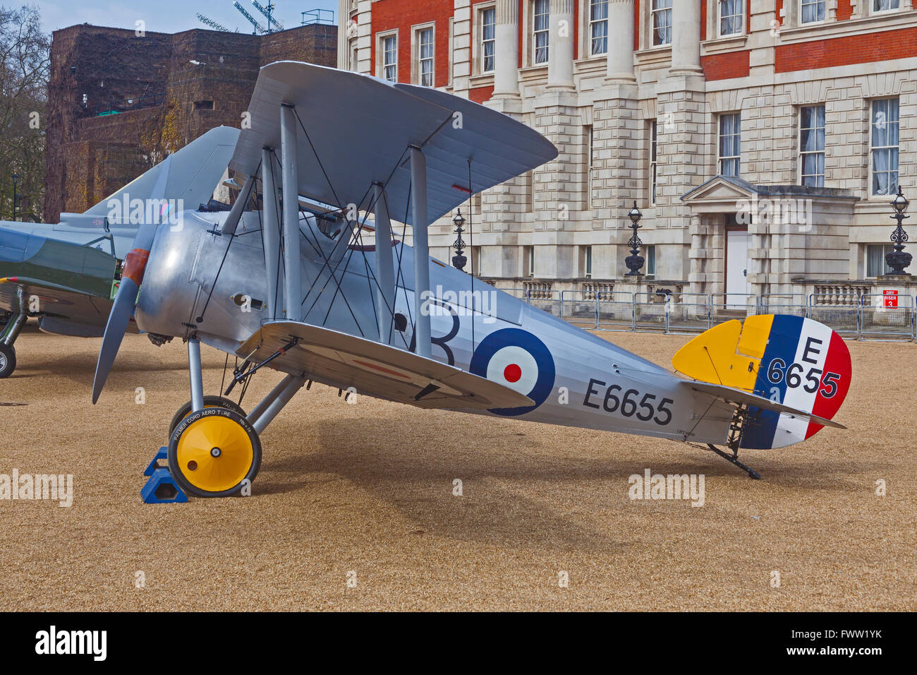 London, Horse Guards Parade A Sopwith Snipe forming part of a display ...