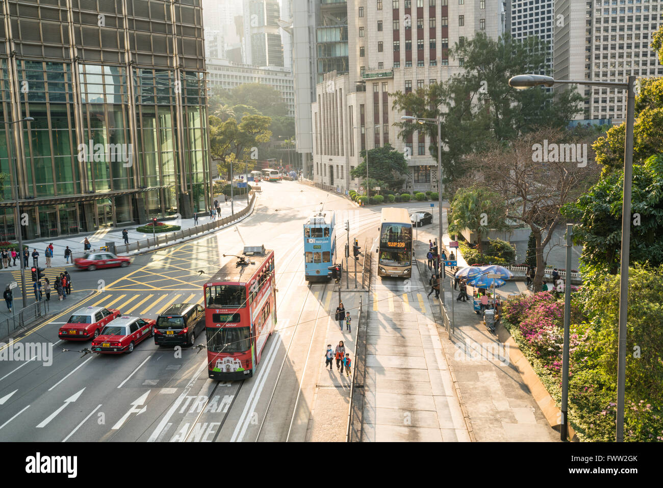 Hongkong traffic hi-res stock photography and images - Alamy