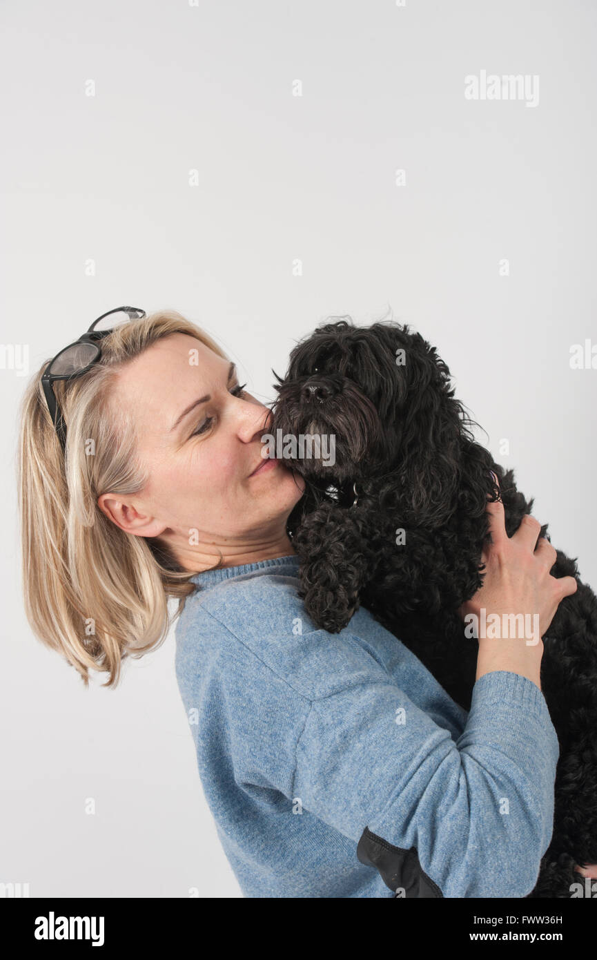 Cockapoo smiling hi-res stock photography and images - Alamy