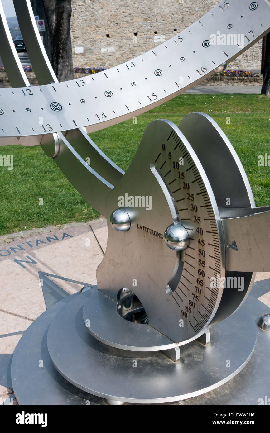 Modern sundial hi-res stock photography and images - Alamy