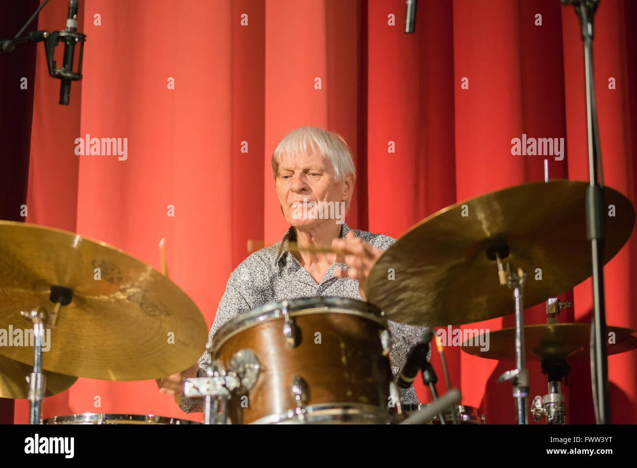 Drummer Alex Riel Stock Photo - Alamy