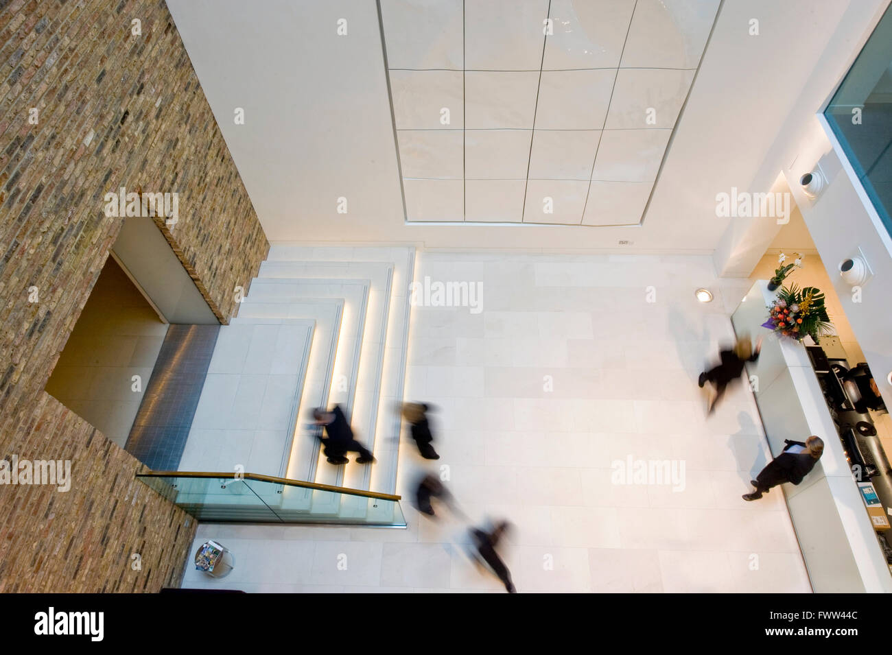 A very modern office atrium Stock Photo - Alamy