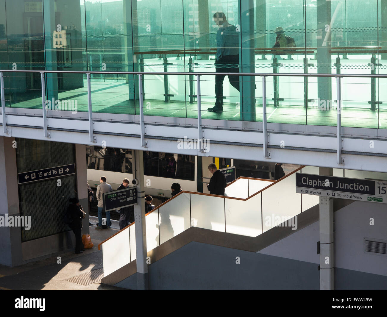 Clapham Junction Platform Stock Photos & Clapham Junction Platform ...