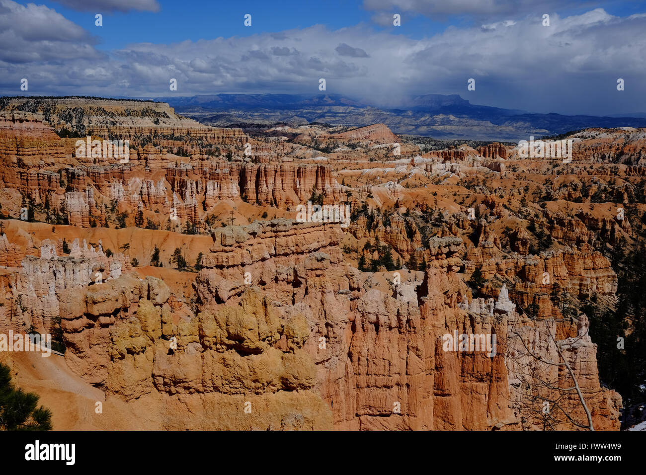 Weather over Bryce Canyon Stock Photo - Alamy