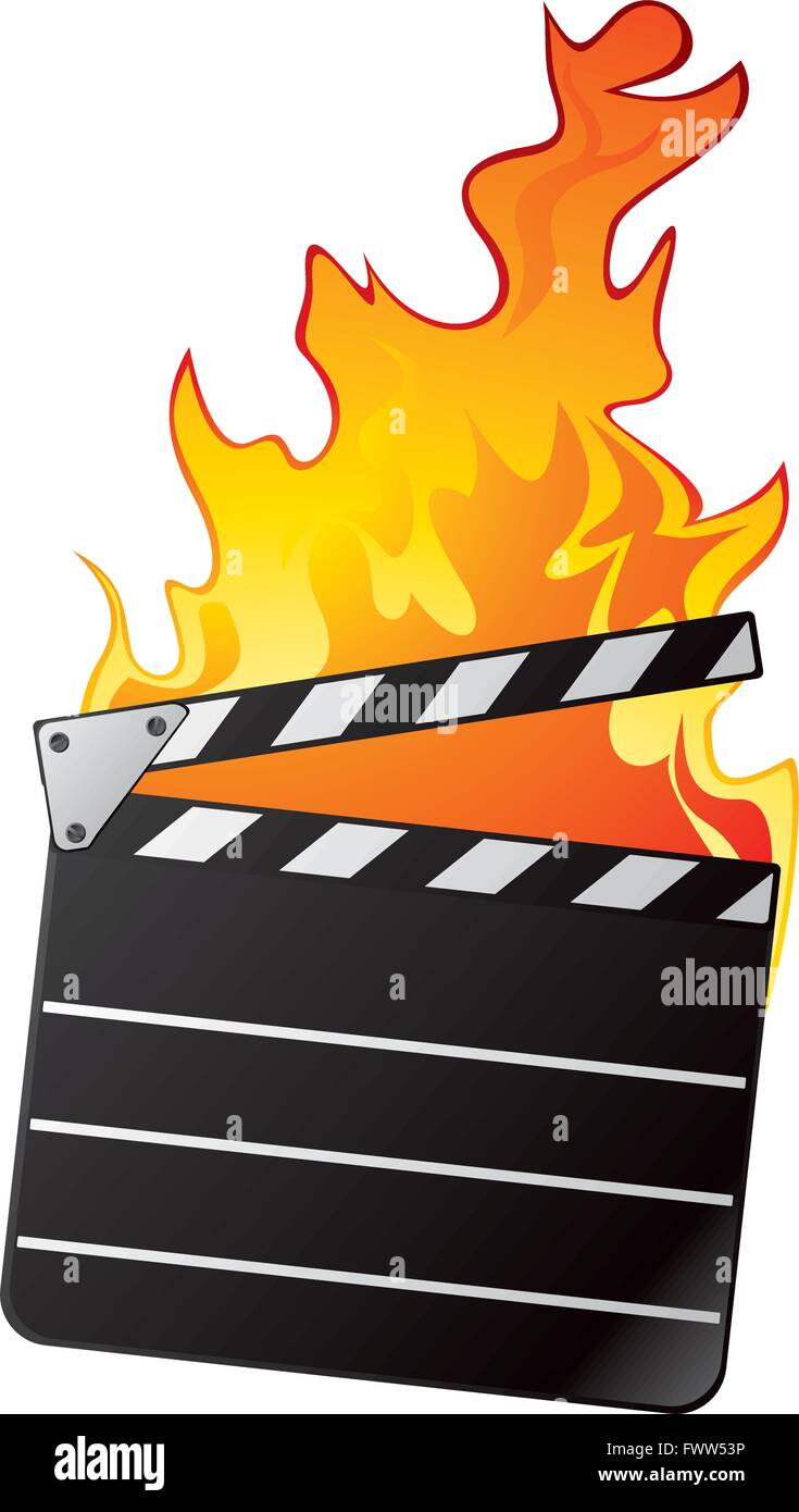 Fire clapper board Stock Vector Images - Alamy