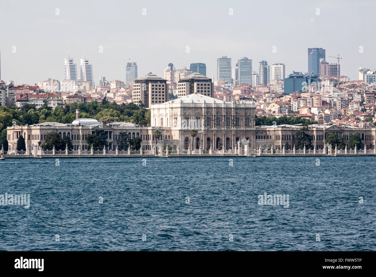 Bosphorus Istanbul Historical Building Stock Photo - Alamy