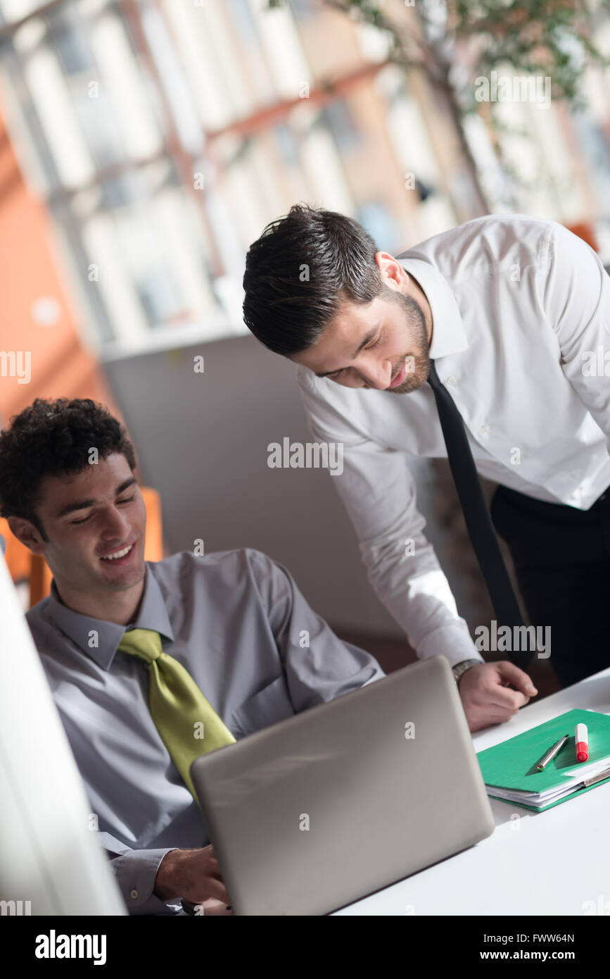 startup business people group working together everyday job at modern ...