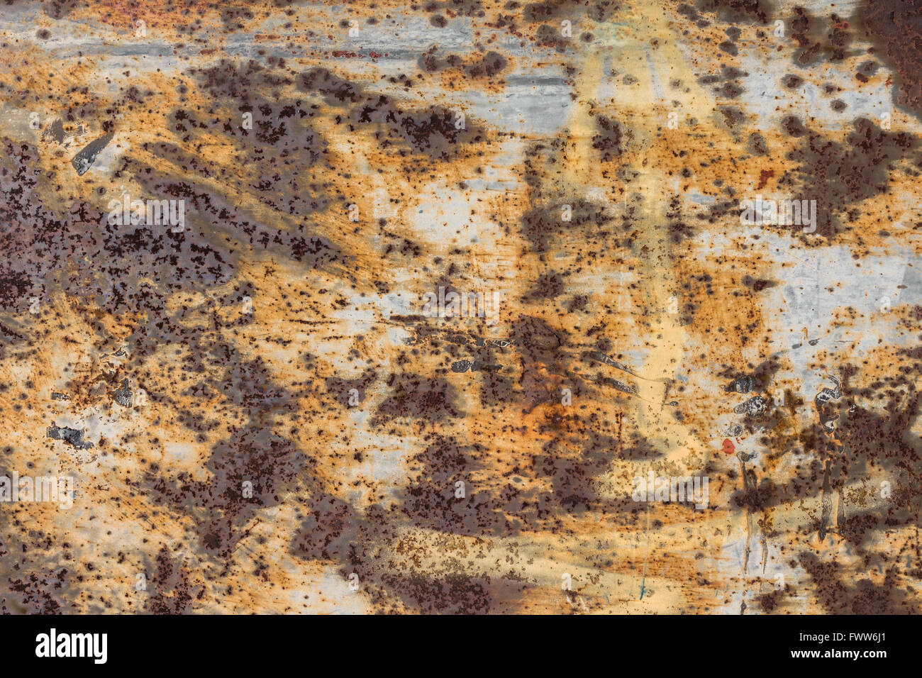 Rusty and rotten metal background Stock Photo - Alamy
