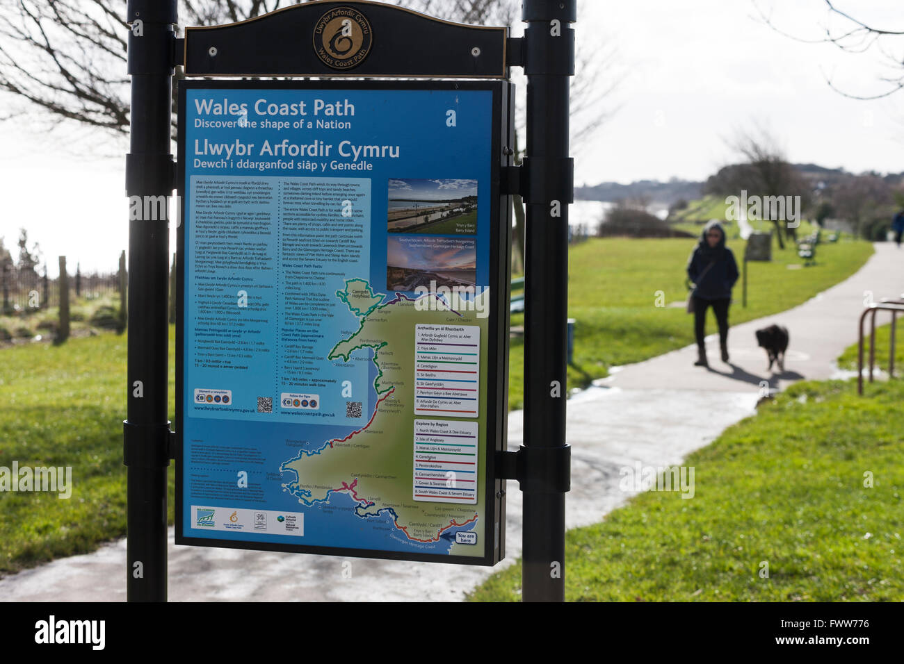 Map of penarth hi-res stock photography and images - Alamy
