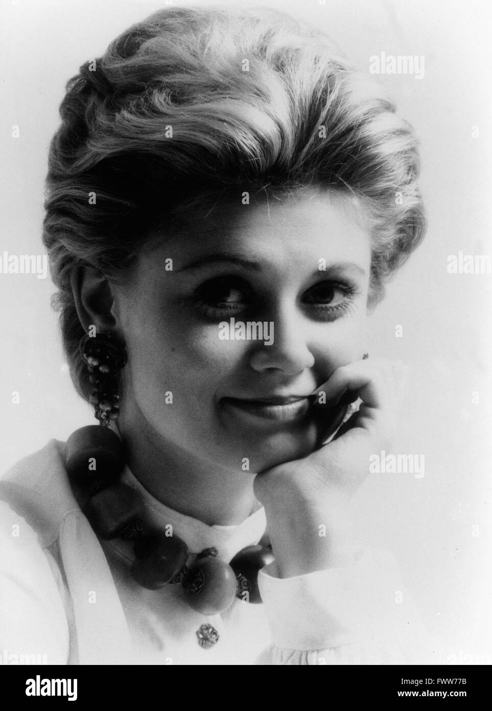 Dänische Sängerin Gitte Haenning, Deutschland 1970er Jahre. Danish ...