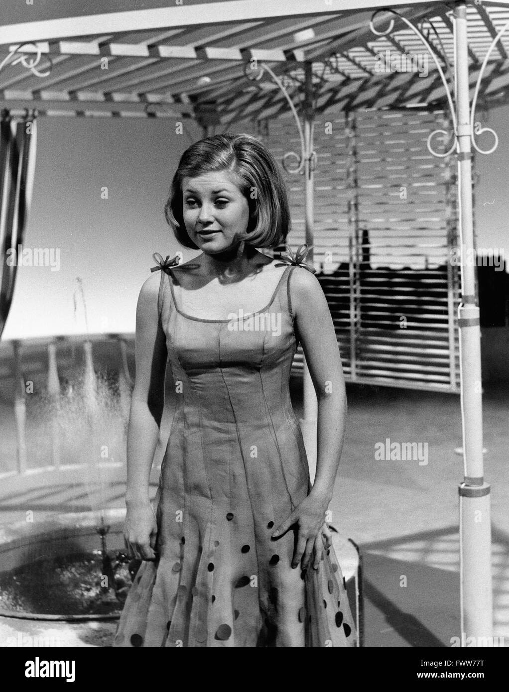 Dänische Sängerin Gitte Haenning, Deutschland 1960er Jahre. Danish ...