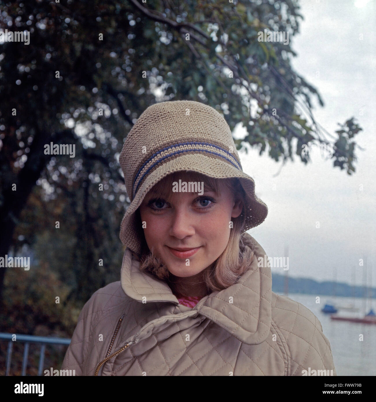 Dänische Sängerin Gitte Haenning, Deutschland 1970er Jahre. Danish ...