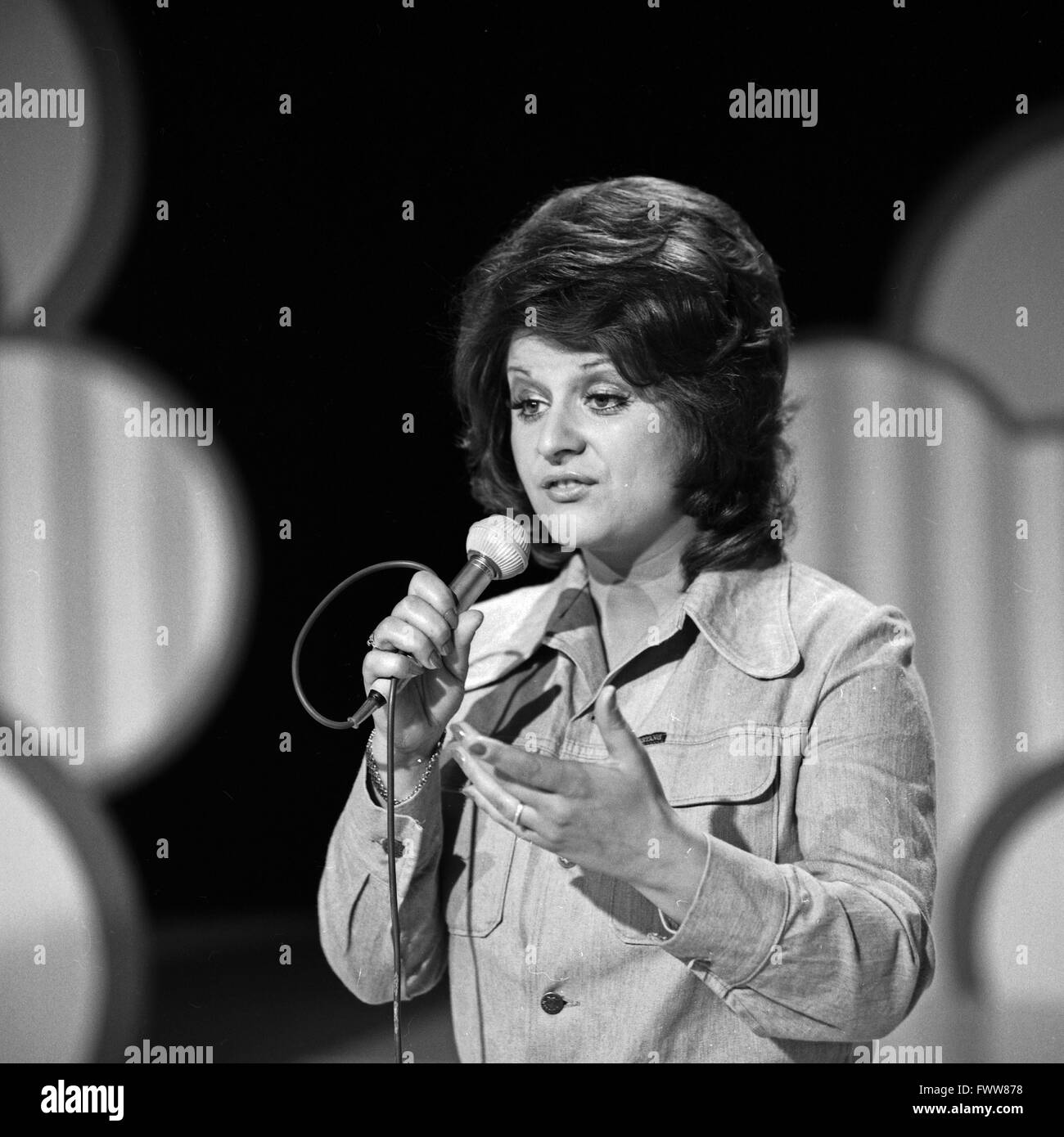 Deutsche Schlager-, Blues- und Jazzsängerin Joy Fleming, Deutschland ...