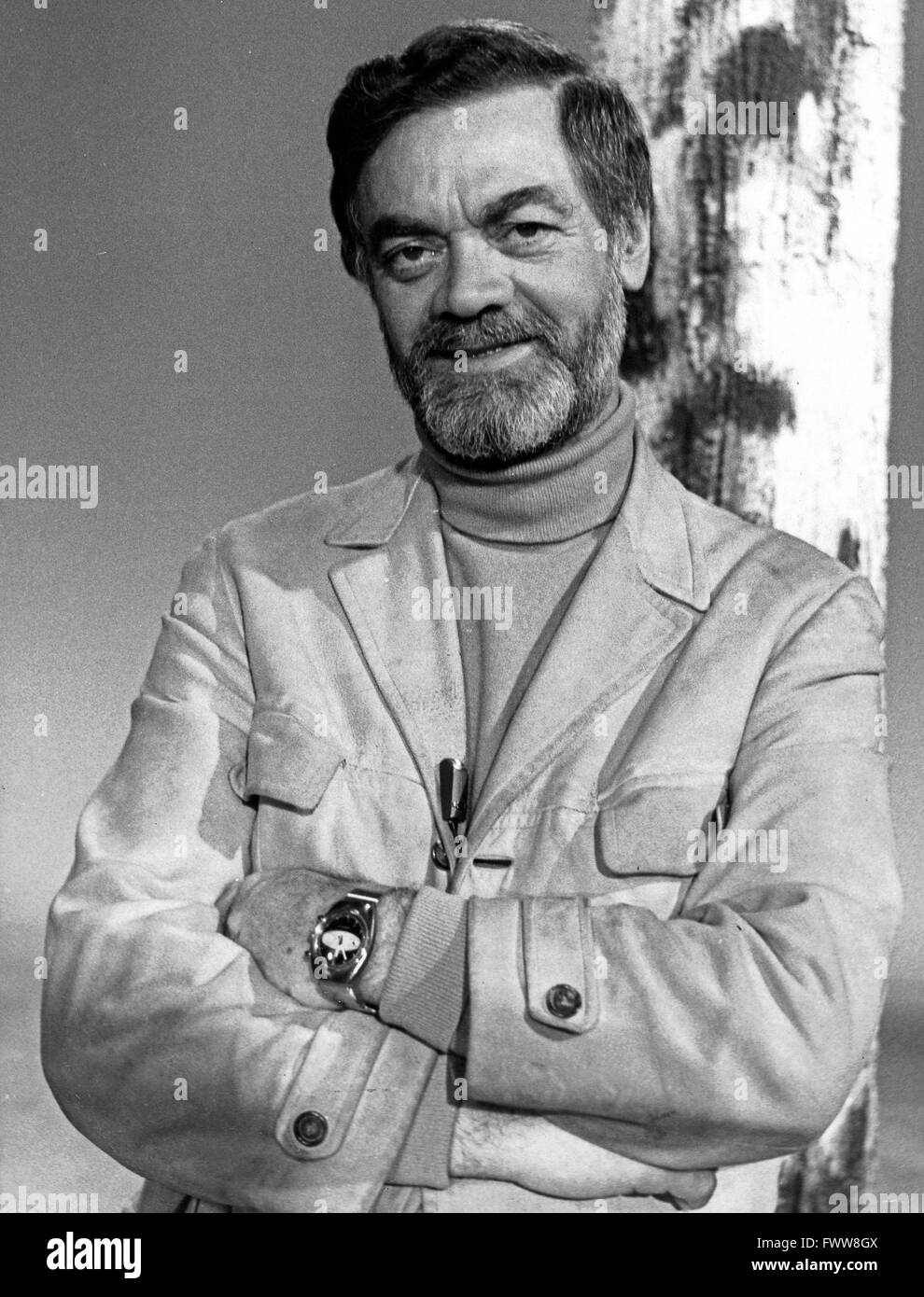 Deutscher Schauspieler Friedrich Schütter, Deutschland 1970er Jahre ...