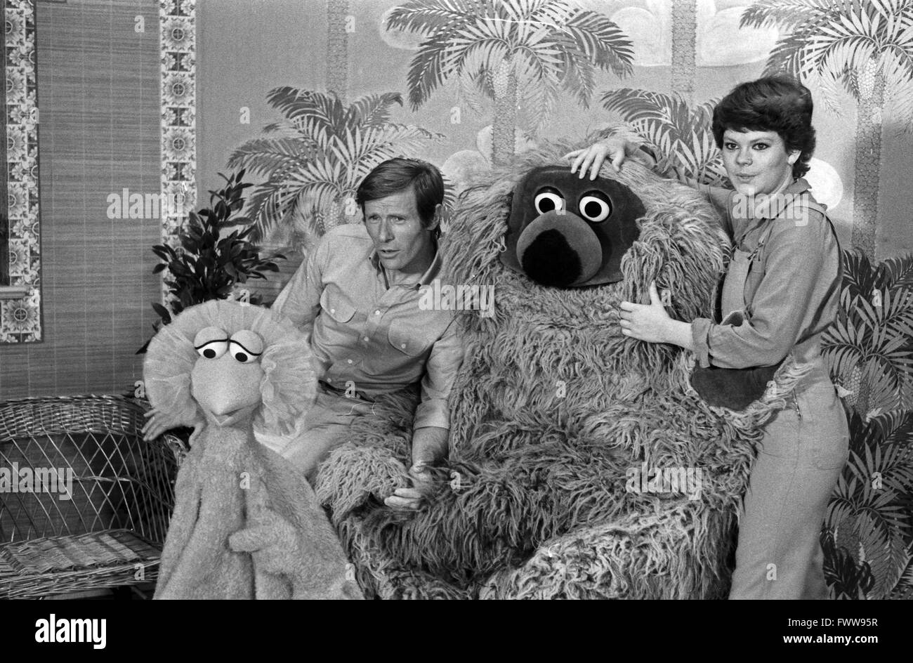 Sesamstraße, Kindersendung, Deutschland 1979, Mitwirkende: Tiffy, Horst ...