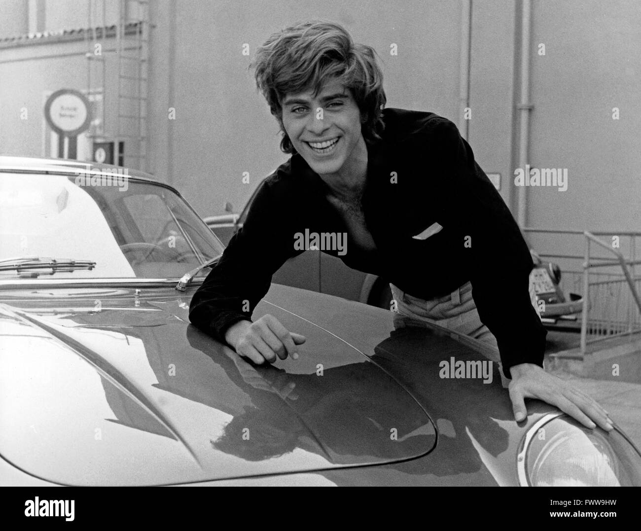 Schlagersanger ricky shayne Black and White Stock Photos & Images - Alamy