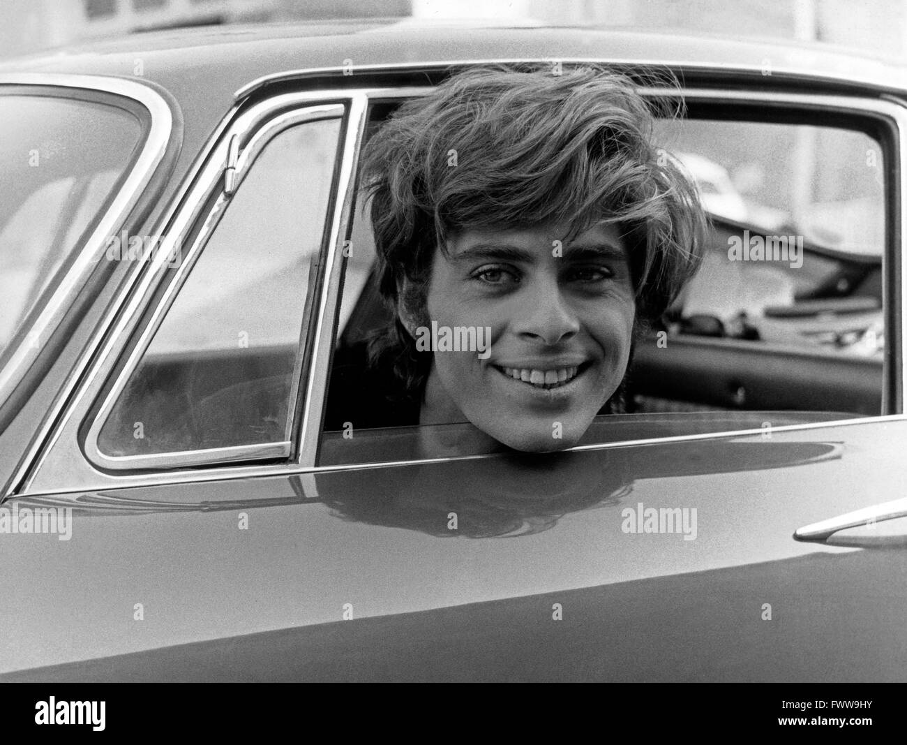 Französischer Schlagersänger Ricky Shayne, Deutschland 1970er Jahre ...