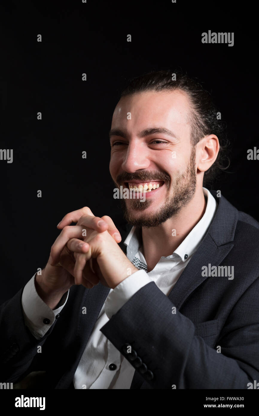 Fingers interlinked hi-res stock photography and images - Alamy