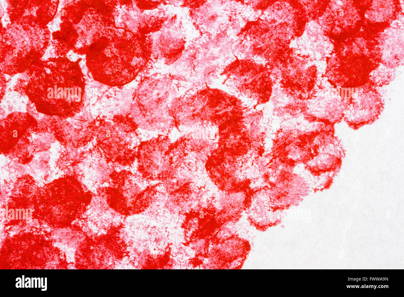 Abstract hand painted red acrylic arts background Stock Photo - Alamy