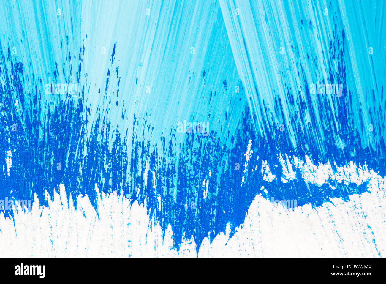 Abstract hand drawn blue acrylic background Stock Photo - Alamy