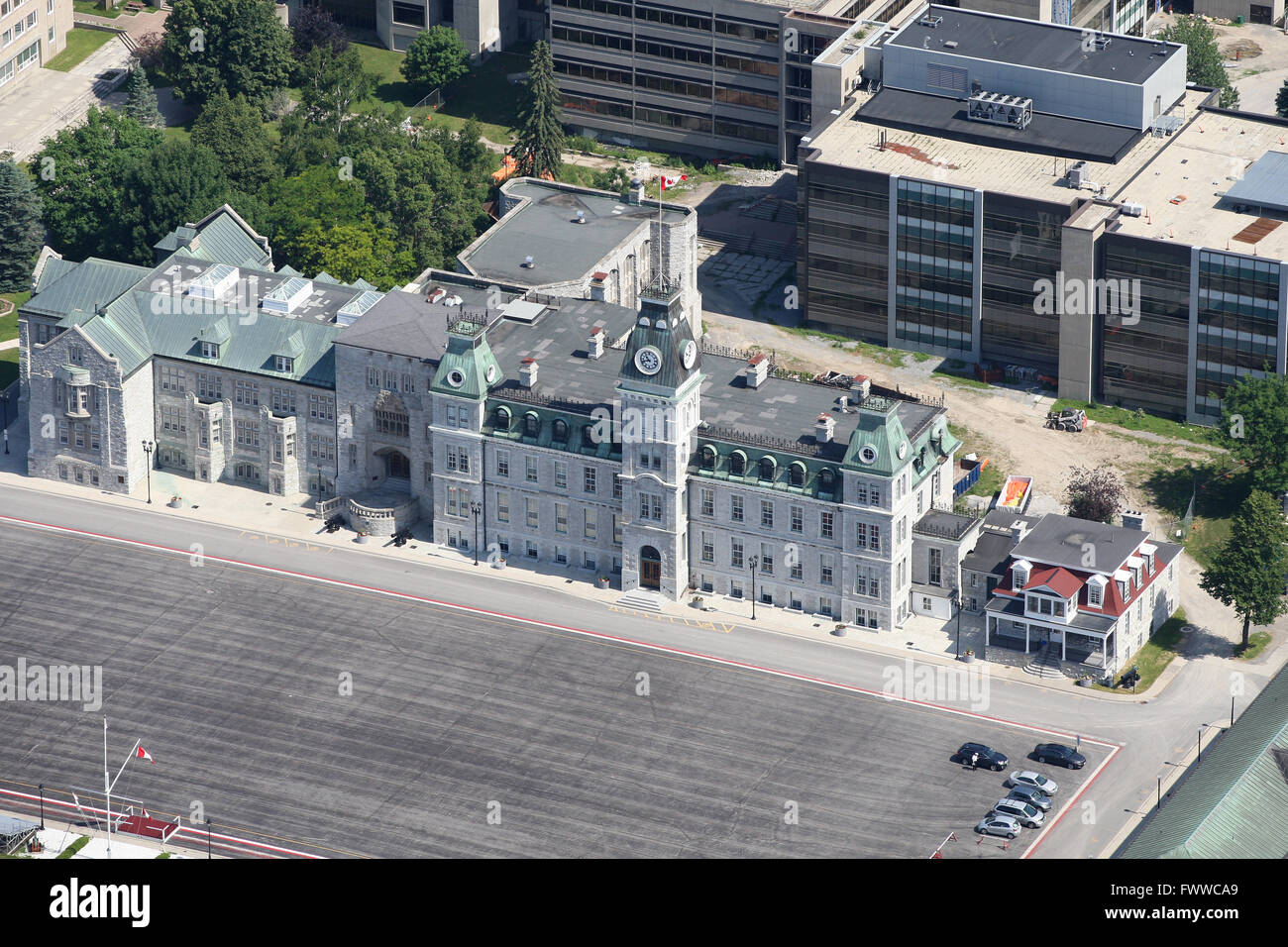 Royal Military College of Canada in Kingston, Ont., on 2014 Stock Photo ...