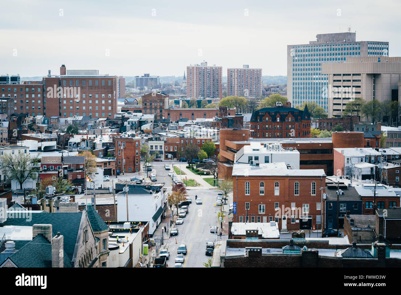Baltimore city streets hi-res stock photography and images - Alamy