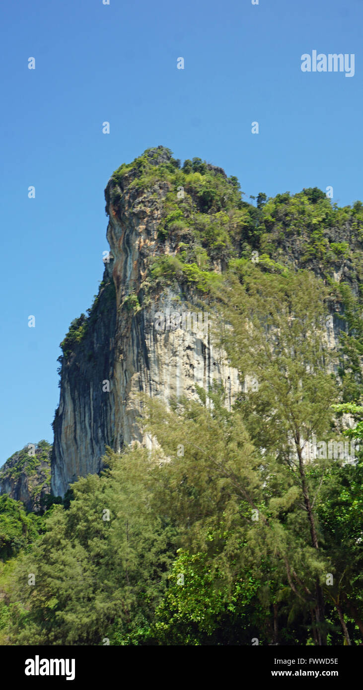 amazing nature paradise railey island in thailand Stock Photo - Alamy