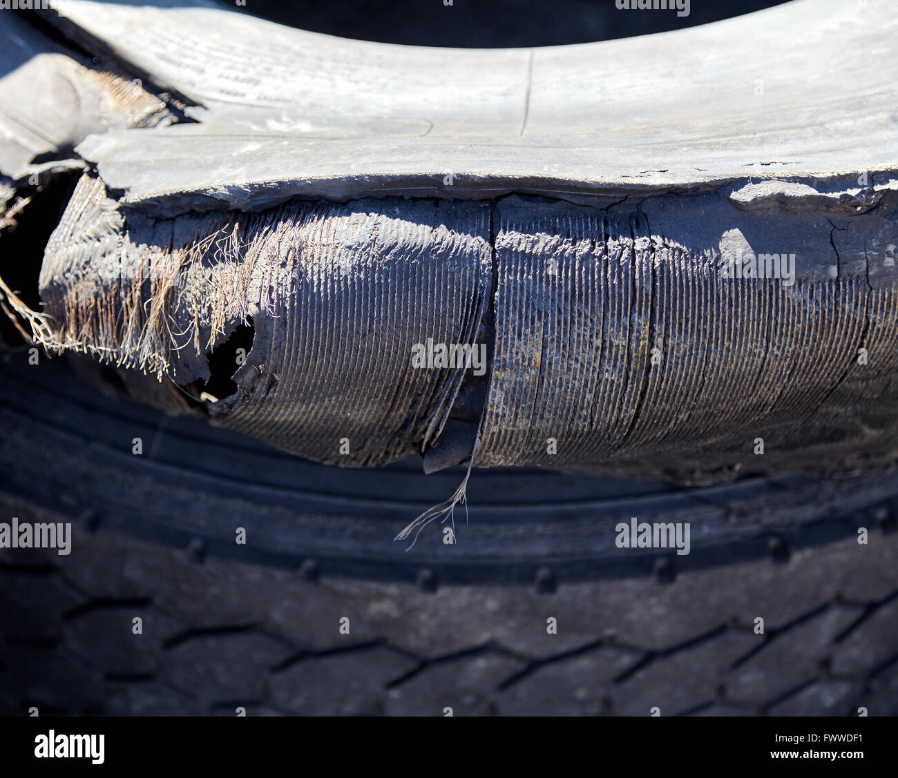 Worn tire disposal hi-res stock photography and images - Alamy