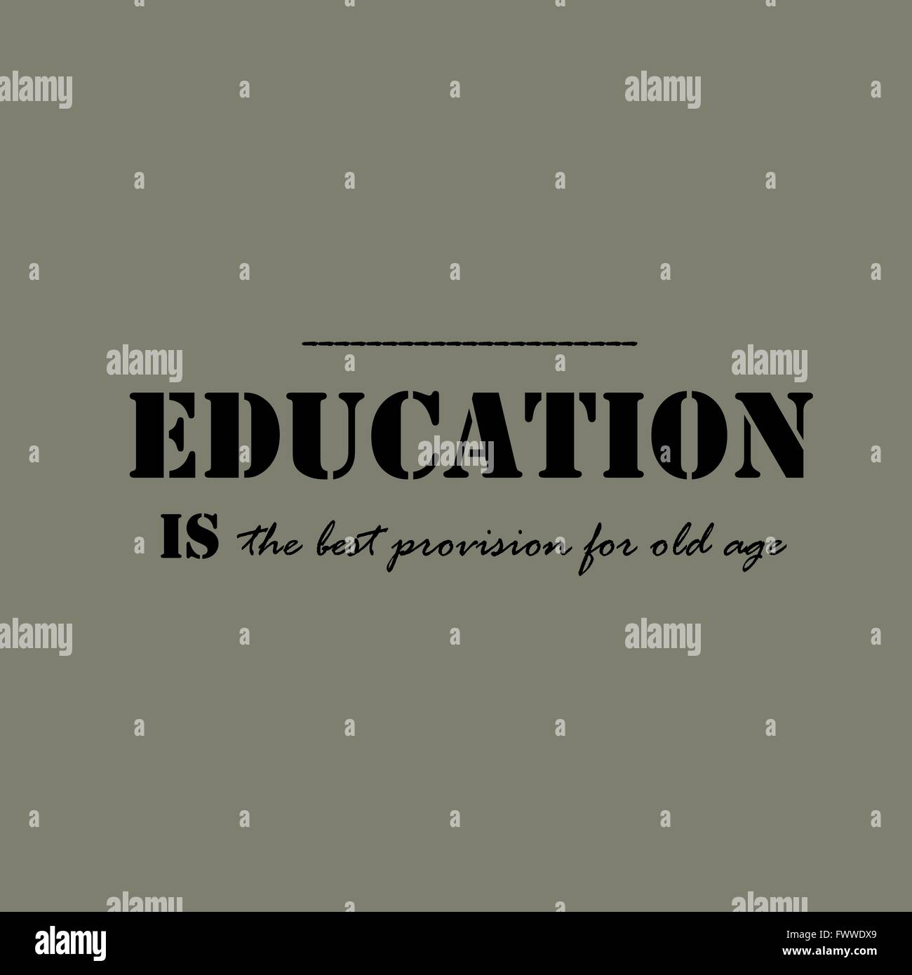 Provision for old age Stock Vector Images - Alamy