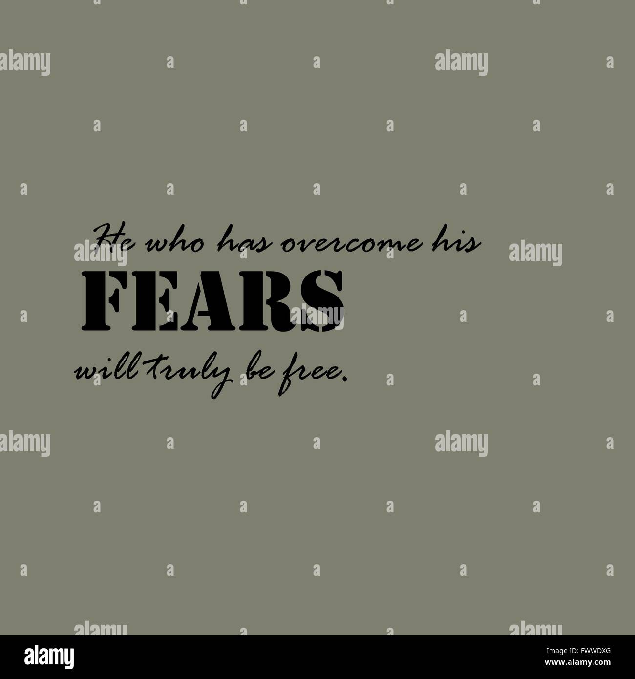 Overcome fears Stock Vector Images - Alamy