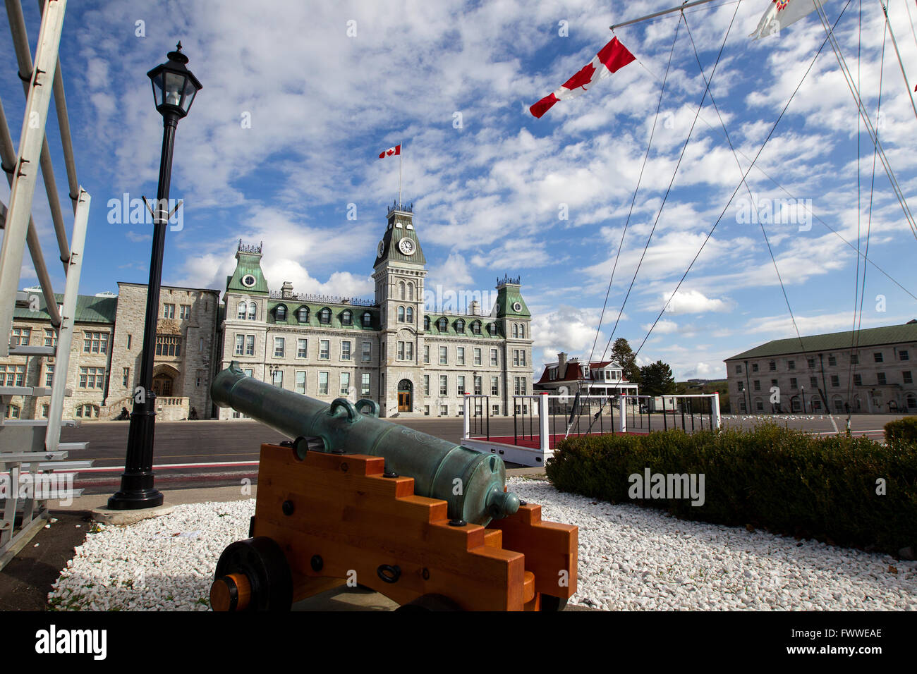 Royal Military College of Canada in Kingston, Ont., on 2014 Stock Photo ...