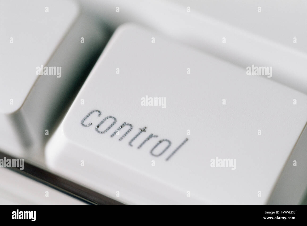 Close up of a Computer Keyboard Control Key Stock Photo - Alamy