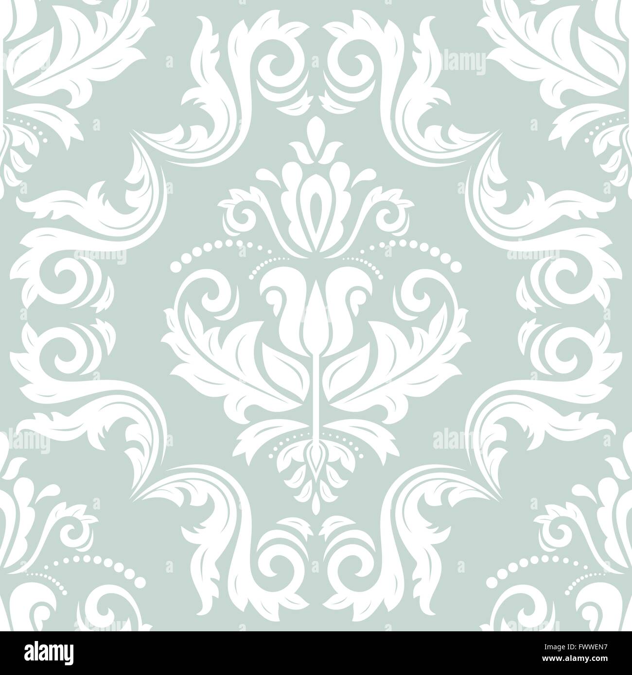Seamless Vector Wallpaper in the Style of Baroque Stock Vector Image & Art - Alamy