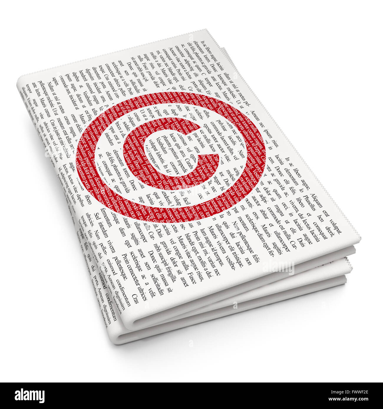 Law concept: Copyright on Newspaper background Stock Photo - Alamy