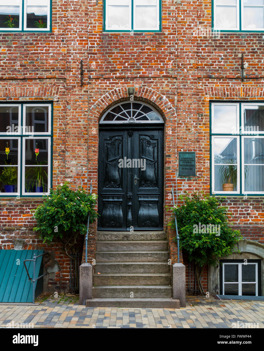Old town of Husum Stock Photo - Alamy