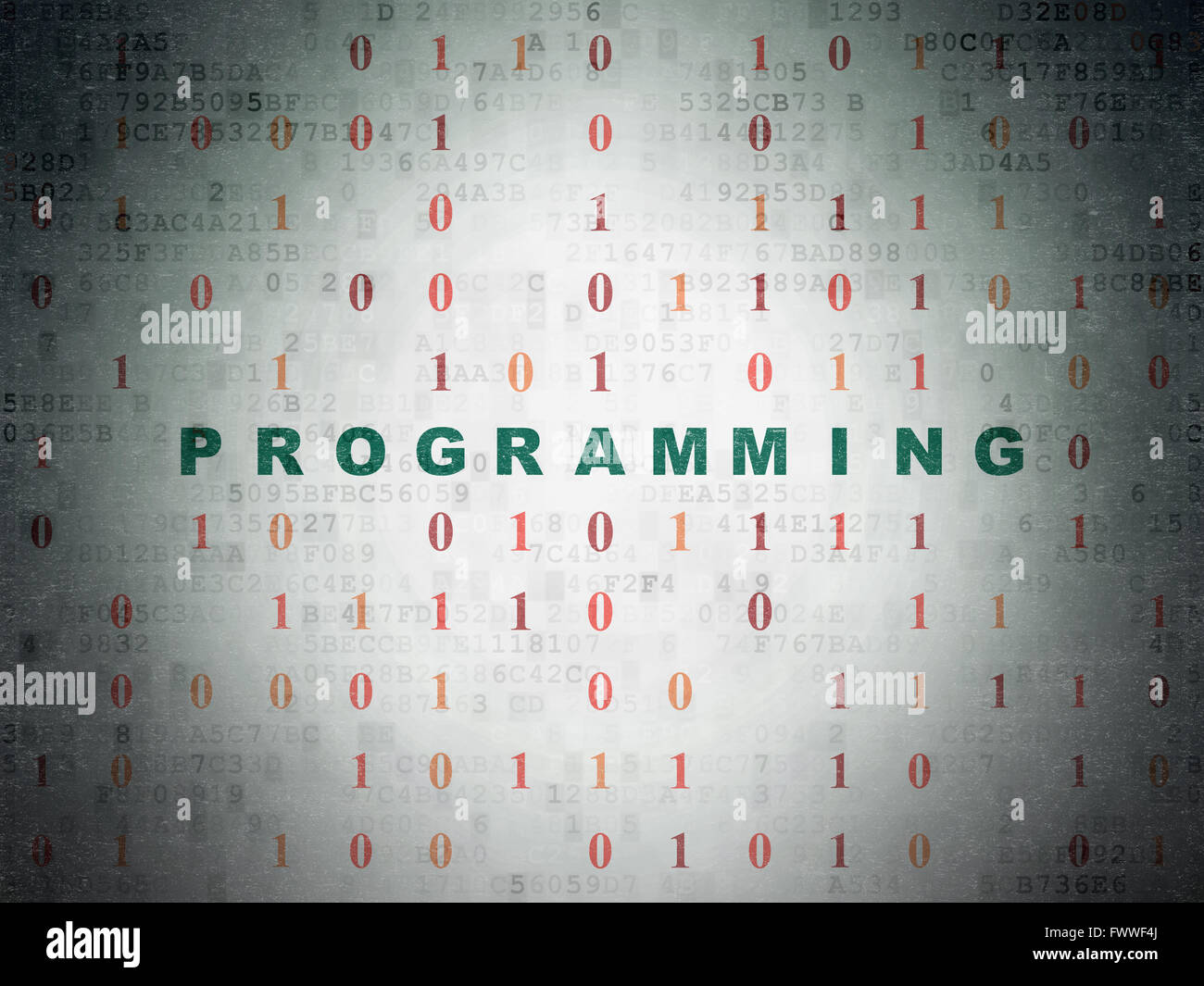 Software concept: Programming on Digital Paper background Stock Photo - Alamy