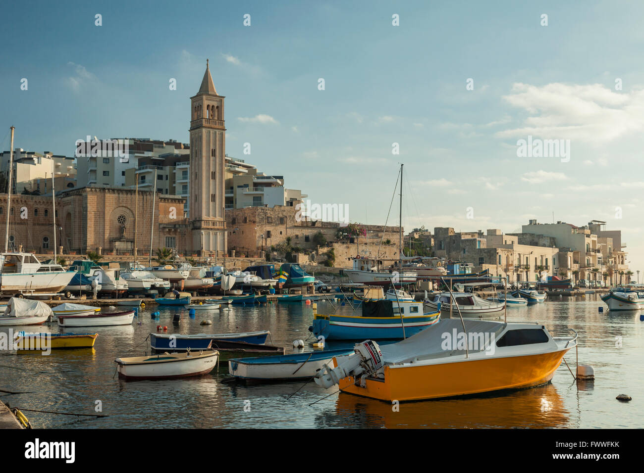 Morning in marsaskala malta hi-res stock photography and images - Alamy