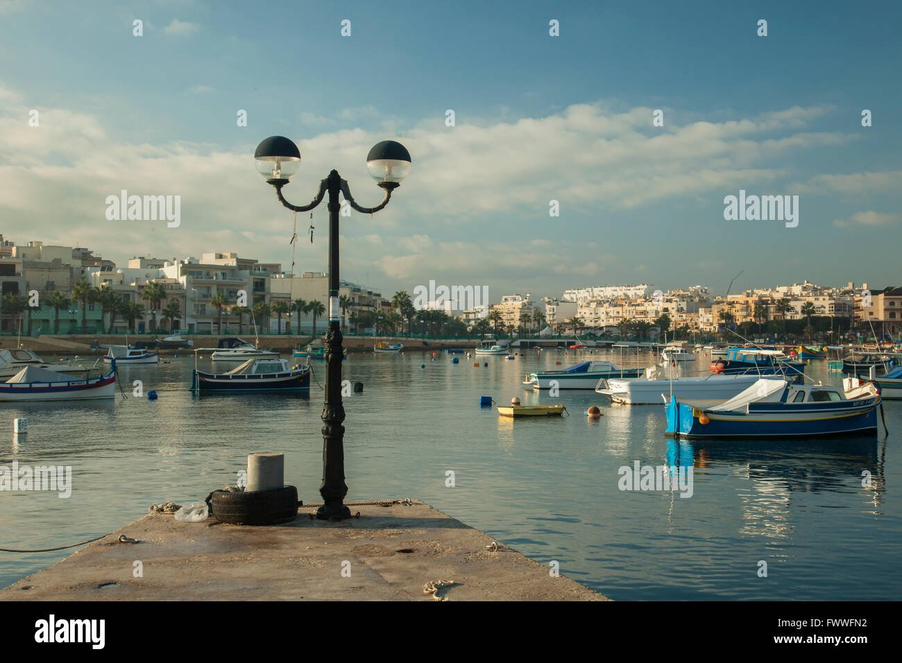 Marsaskala harbour hi-res stock photography and images - Alamy