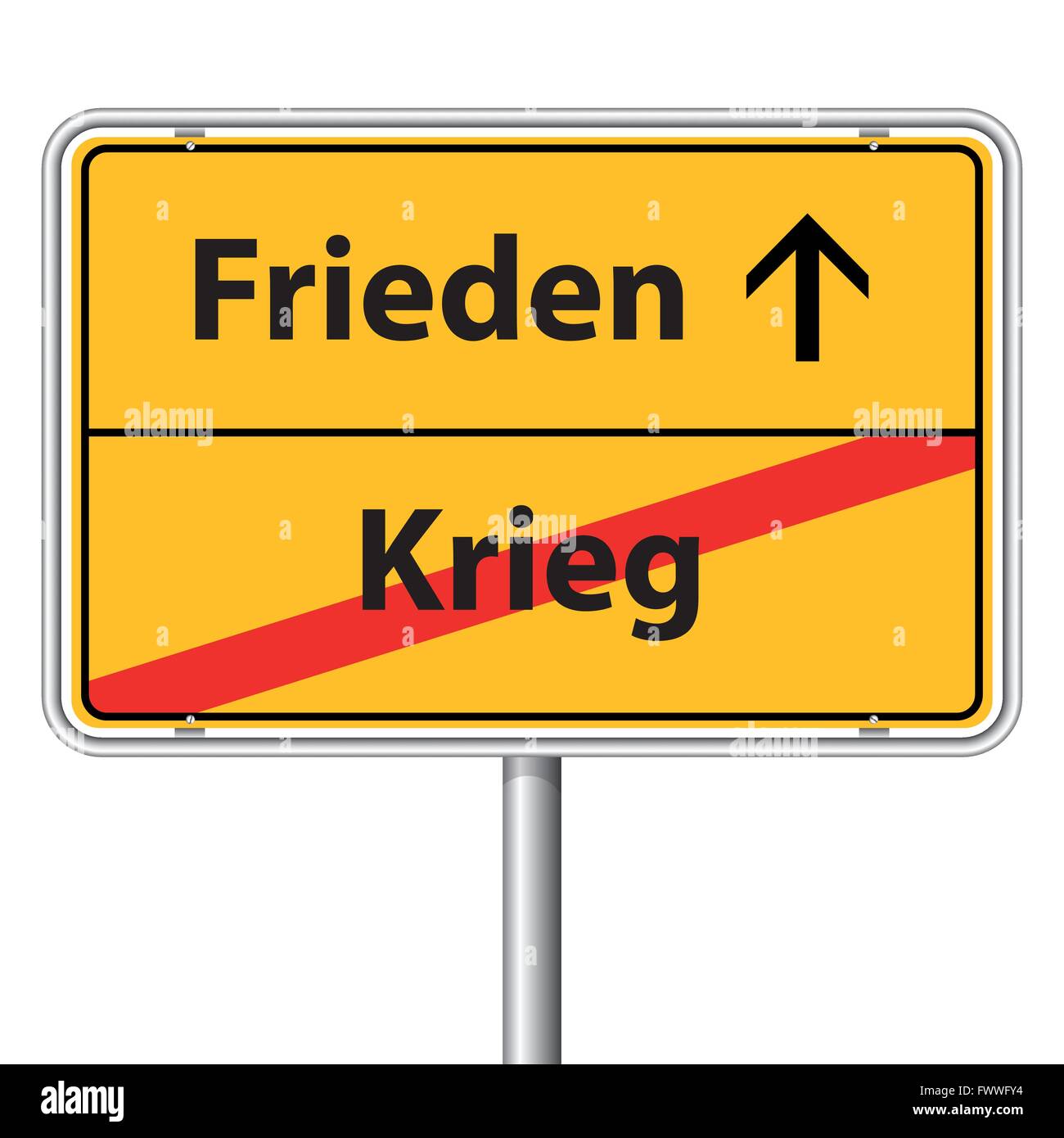 Peace sign vector vectors hi-res stock photography and images - Alamy