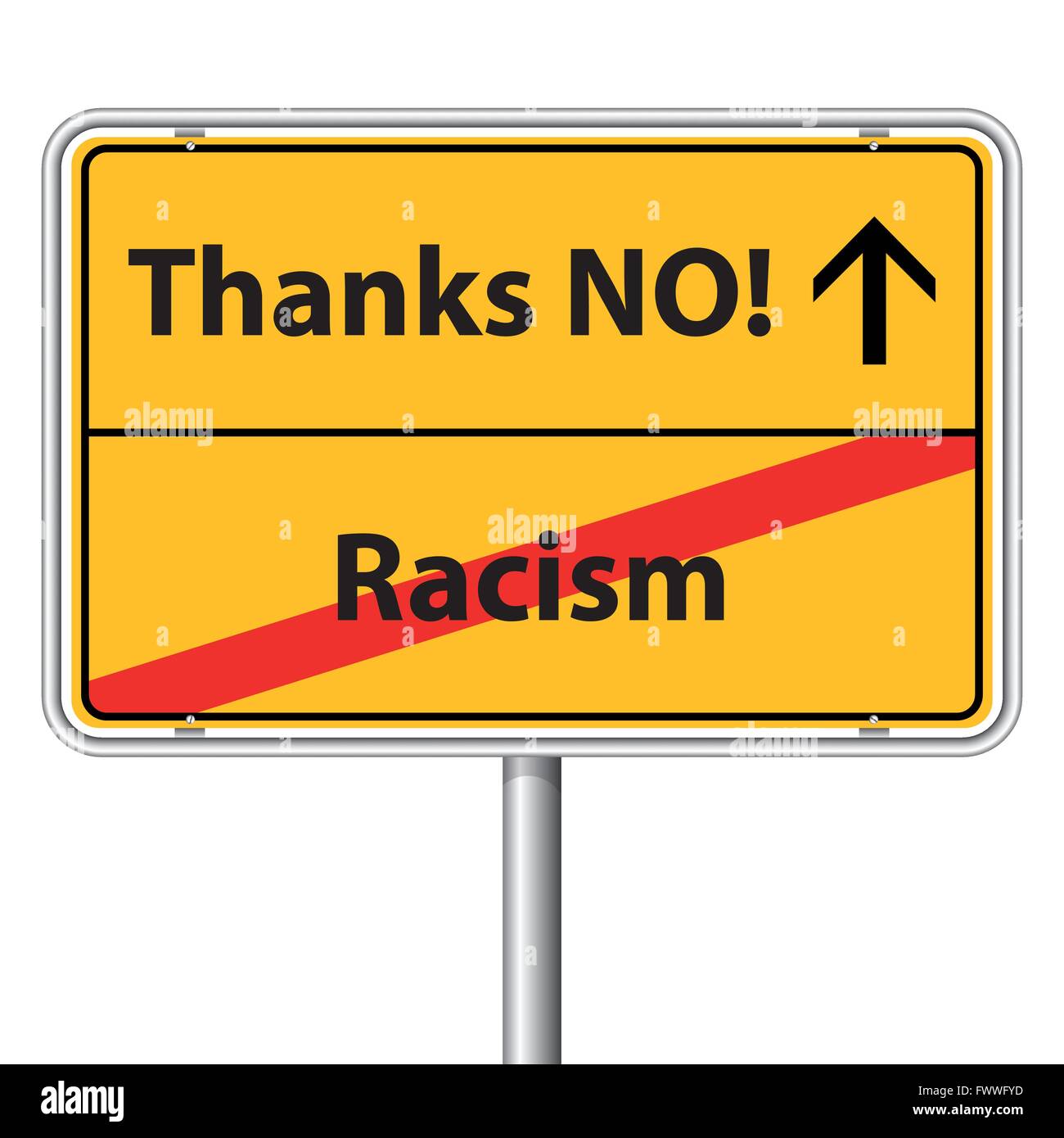 Racism Stock Vector Images - Alamy