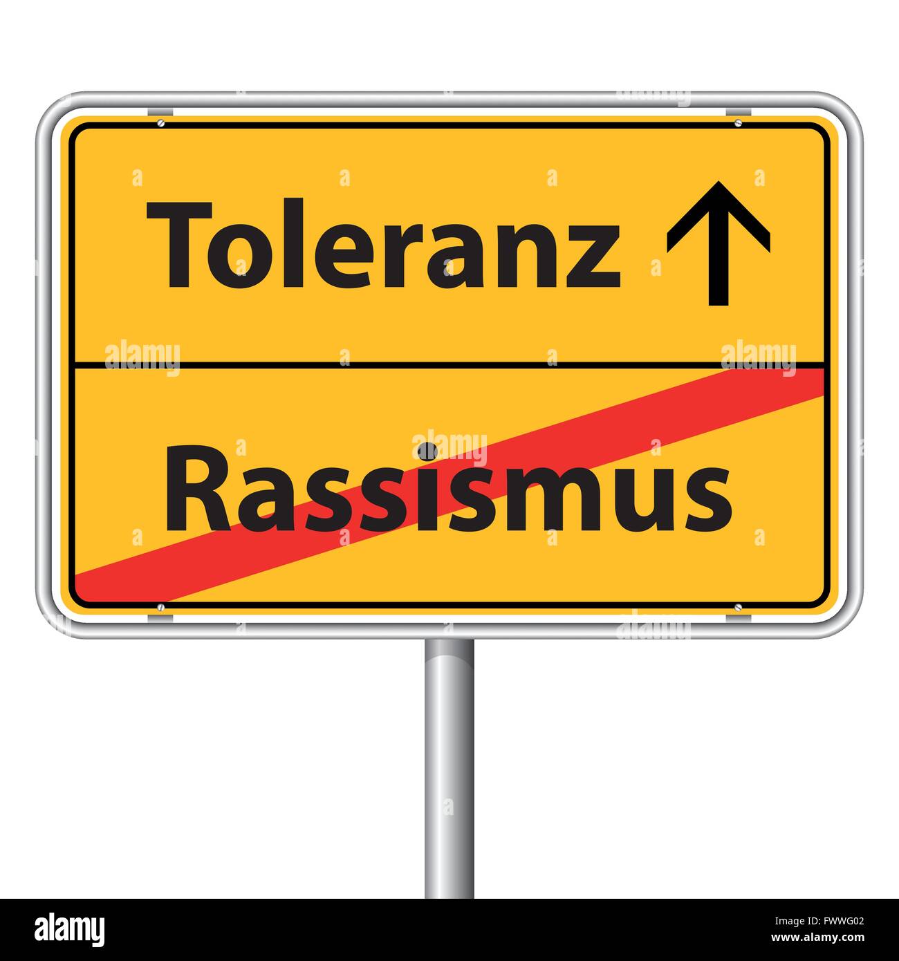 Illustration Vector Graphic Road Sign Tolerance for the creative use in ...