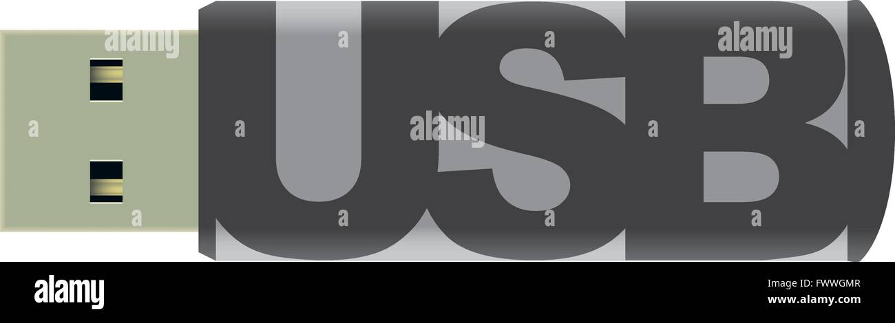 Illustration Vector Graphic USB Stick for the creative use in graphic ...