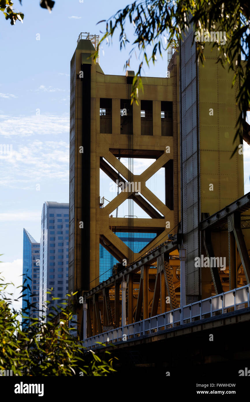 Tower bridge sacramento california hi-res stock photography and images ...