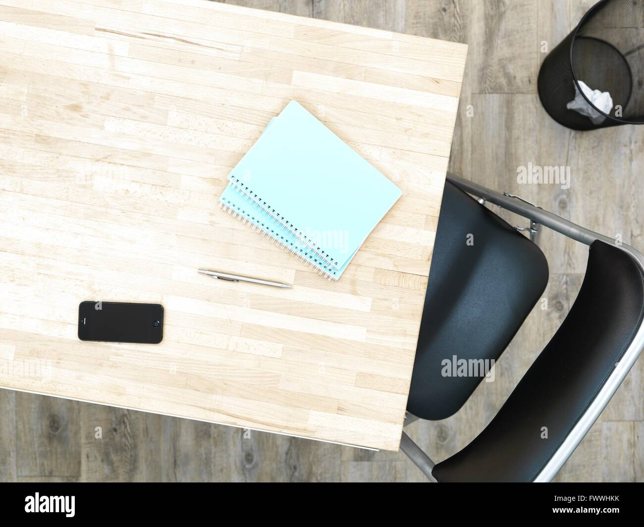 A studio photo of a workplace office desk Stock Photo - Alamy