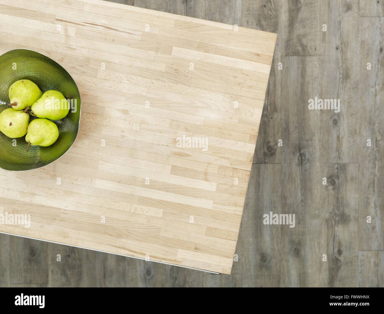 A studio photo of kitchen dining table Stock Photo - Alamy