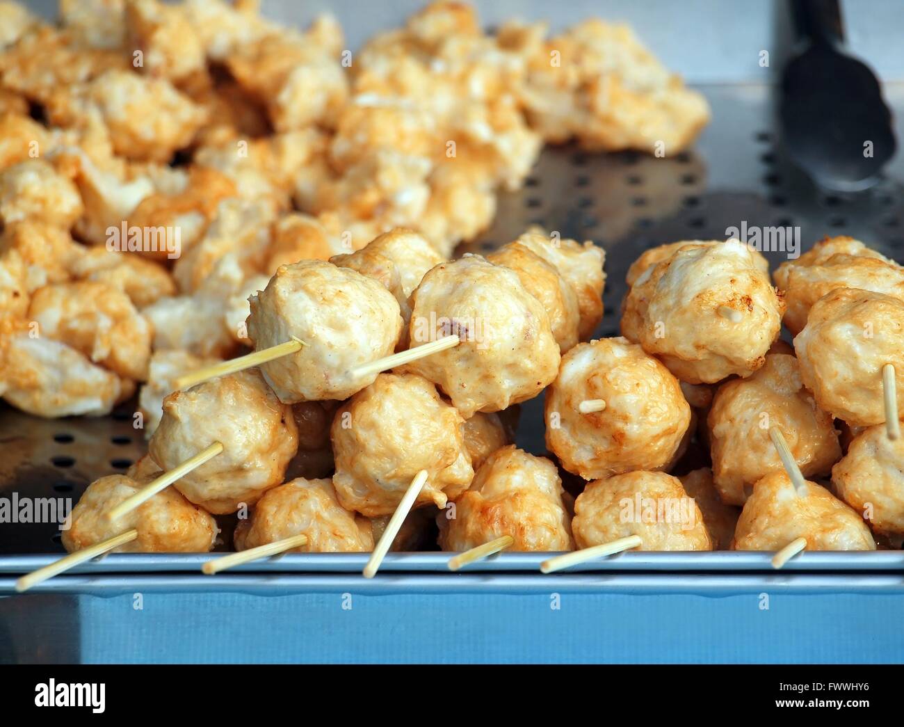 Fish ball skewers hi-res stock photography and images - Alamy